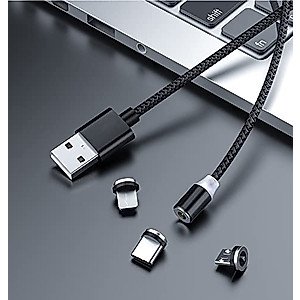 Raosky Magnetic Charging Series (Micro Tips) 10pcs,Just Micro Tips Without Nylon Braided USB Cords,Compatible for MicroAndriod SmartSeries.