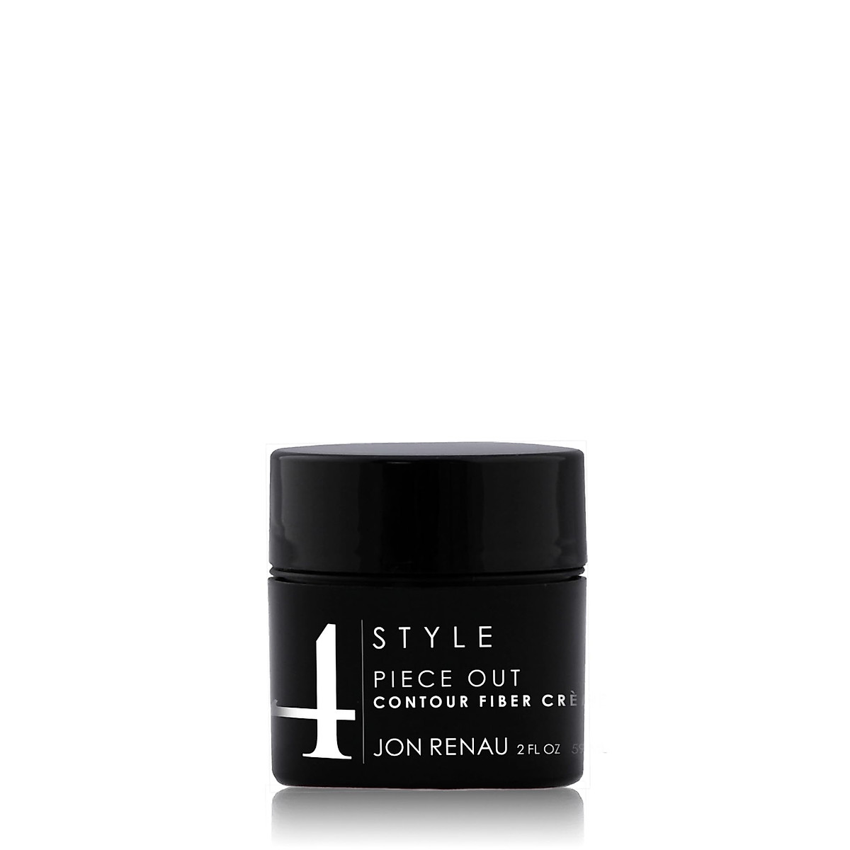 Jon Renau Piece Out Contour Fiber Crème for Synthetic, Heat Friendly and Human Hair, Wig Styling Cream - 2 Fl Oz