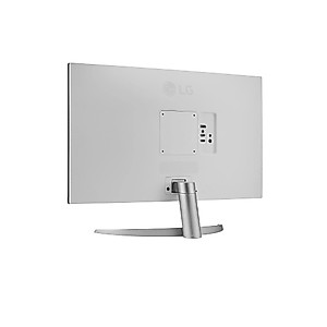LG 27UP600-W 27" 4K UHD IPS Monitor, DCI-P3 95%, 5ms (GTG), HDMI, VESA DisplayHDR 400, AMD FreeSync, Black Stabilizer, OnScreen Control, Reader Mode, White