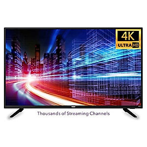 RCA 43-inch 4K UHD Roku Smart Flat Screen LED TV, 2022 Model