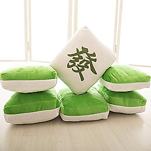 Nunubee Mahjong Pillow Throw Pillow Cushion Stuffed Toys(Pattern11)