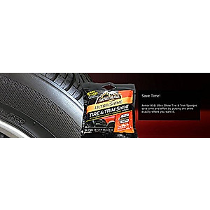 Armor All Ultra Shine Tire & Trim Shine Sponges (8 Sponges) in 1 Box