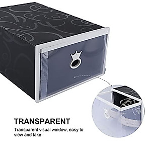 Cabilock SNEAKER SHOE CONTAINERS- Large capacity, thickened and durable.
