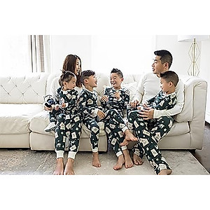 Burt's Bees Baby Baby Family Jammies Matching Holiday Organic Cotton Pajamas, Letters to Santa, Mens Medium