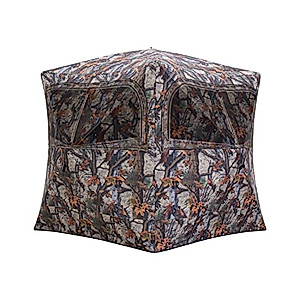 Barronett Blinds GR351BT Grounder 350 Pop up Portable Blind, Woodland Camo