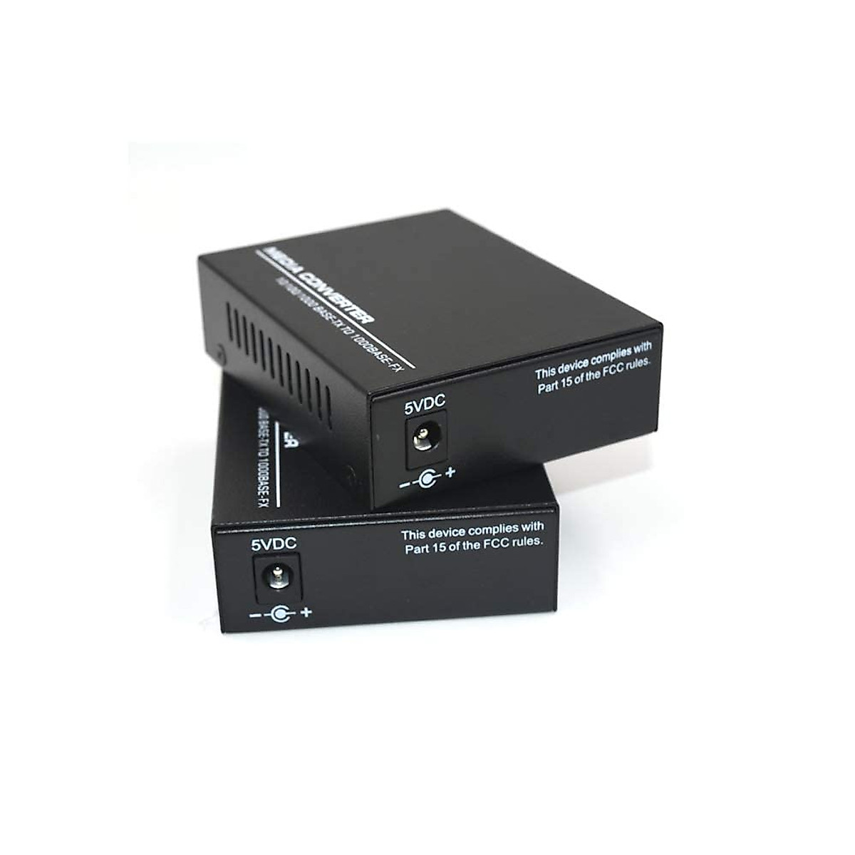 Primeda Gigabit Ethernet Fiber Media Converters, A Pair of 10/100/1000M RJ45 to 1000M Bi-Directional Single-Mode SC Fiber, up to 20Km(12.4mi)