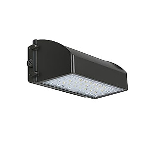 Sokply Full Cutoff LED Wall Pack Light 45W(300W Eqv.), 5000K 120-277V Full Cutoff Flood Light Dimmable, IP65 UL Listed Outdoor Wall Pack Light for Parking Lot, Alleyways, Warehouse
