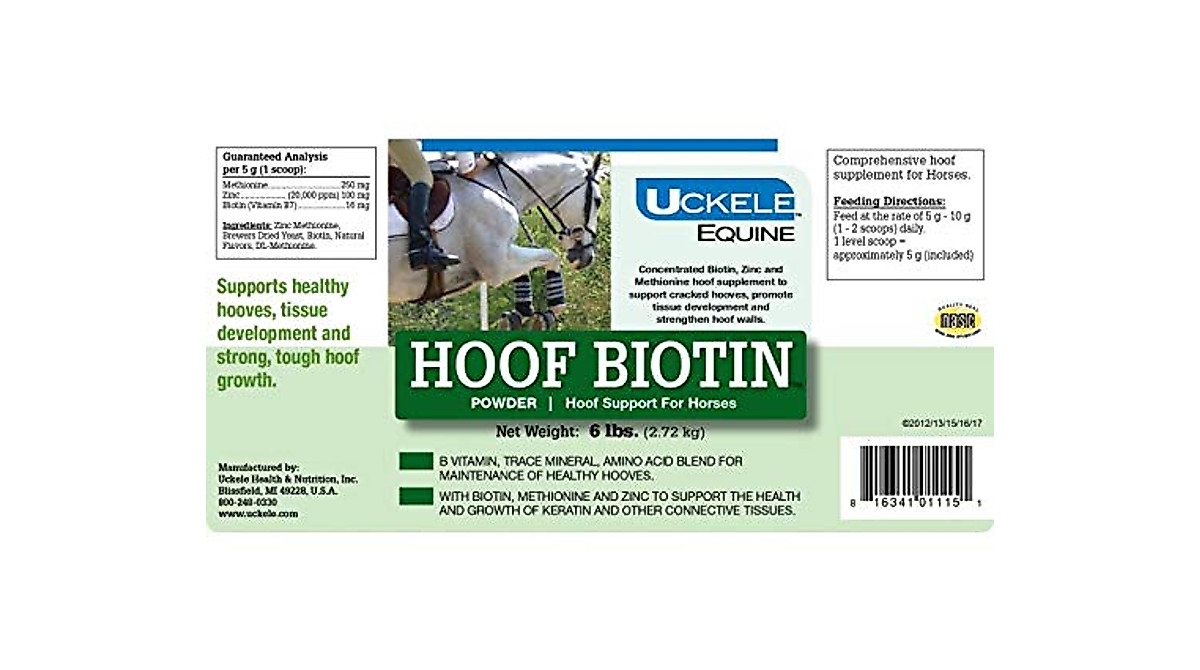 Uckele Hoof Biotin - Essential Hoof Support for Horses