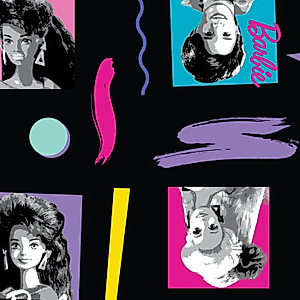 Loungefly Barbie Totally Hair 30th Anniversary Womens Double Strap Shoulder Bag Purse