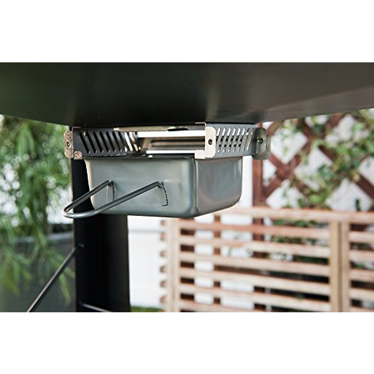 Megamaster 720-0982 5 Burner Propane Barbecue Gas Grill, Side Shelves with Hooks, for Outdoor Cooking, Patio, Garden Barbecue Grill, 50000 BTUs, Open Chart, Black