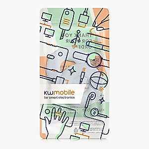 kwmobile Ear Pads Compatible with Sony MDR-ZX110 / MDR-ZX310 Earpads - 2X Replacement for Headphones - White