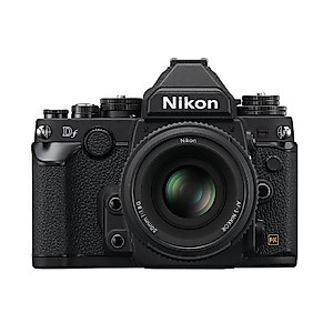 Nikon Df 16.2 MP CMOS FX-Format Digital SLR Camera with Auto Focus-S NIKKOR 50mm f/1.8G Fixed Special Edition Lens (Black)