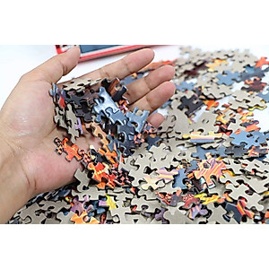 VARWANEO 500 Pieces Puzzle for Adults Educational Intellectual Jigsaw Puzzle Fun Game for Men Women Kids(Dutch Windmill)