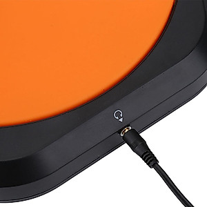 Drum Practice Training Pad, Digital Electronic Drum Training Pad Tempo Metronome with Earphone Electric Drum Pad Colored Drum Practice Pad Colored Drum Practice Pad