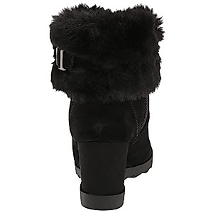 Koolaburra by UGG Women's Elladine Boot, Black, 9.5