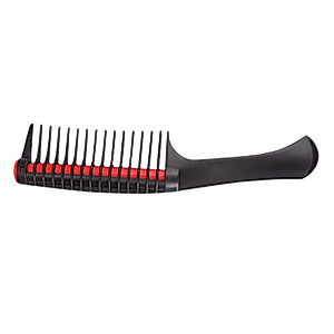 KAISIDA Professional Anti Splicing Detangling Roller Comb, Integrated Roller Hair Comb，Professional Hair Dyeing Comb, Hair Daily Care Comb