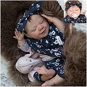 Silicone Lovedoll, 18 Inchs Look Real Silicon Baby Doll, Dolls That Look Real Girls, Best Birthday Gift for 3+ Girls,B