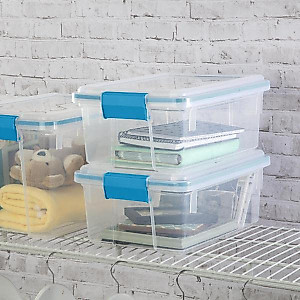 Sterilite Plastic Storage Bins With Lids Storage Containers Features