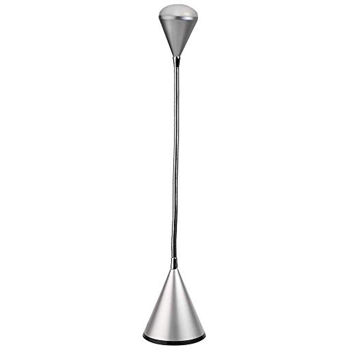 OttLite LED Cone Desk Lamp, Silver