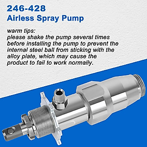 Airless Spray Pump 246428 for Graco Ultra Max II 390 395 490 495 595 LineLazer 3400 Aftermarket Sprayer Replace 246-428