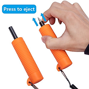 Retractable Ice Awls,Ice Fishing Safety Picks,Ice Breaking Accessories for Ice Fishing,Skating Or Walking On Ice (1pc)