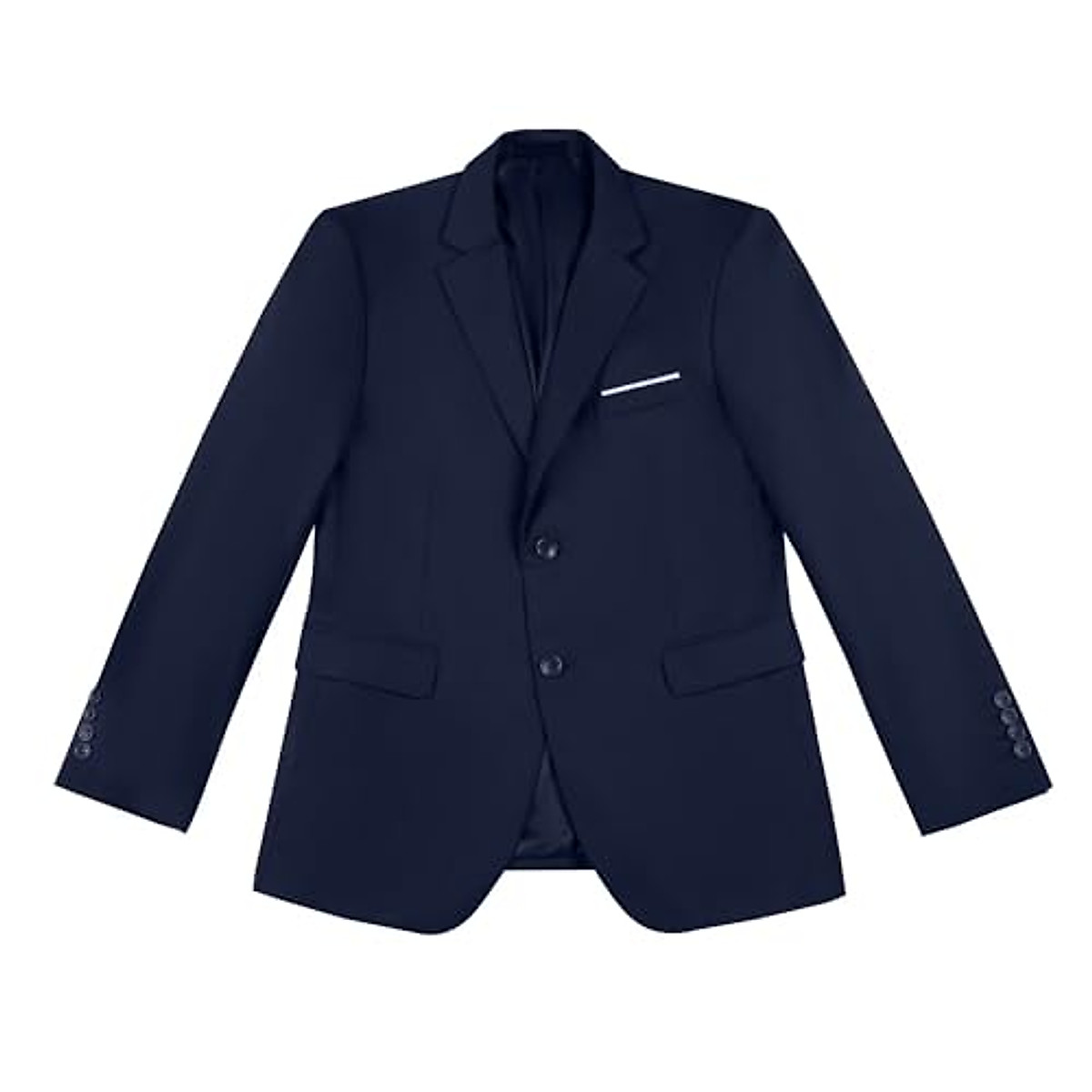Navy Blue Suit Blazer for Men Slim Fit Bussiness Wedding Prom Party Dinner Suit Jacket Lightweight Casual Sport Coat Jacket L