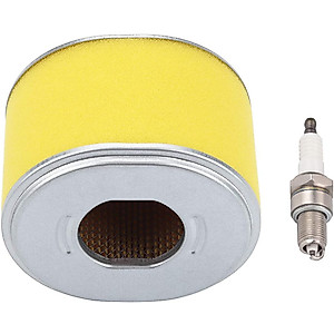 FitBest Air Filter Cleaner Spark Plug Fits Honoda GX240 GX270 8HP 9HP Engine EG3500X EG3500XK1 EN3500 EZ3500 Generator Replaces 17210-ZE2-822 17210-ZE2-821