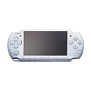 Sony Playstation Portable (PSP) 3000 Series Handheld Gaming Console System - White (Renewed)