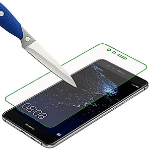 Mr.Shield [3-PACK] Designed For Huawei P10 Lite [Tempered Glass] Screen Protector [0.3mm Ultra Thin 9H Hardness 2.5D Round Edge] with Lifetime Replacement