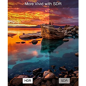 BlueRigger 4K HDMI Cable (4K 60Hz HDR, High Speed 18 Gbps, Nylon Braided Cord) - Compatible with PS5, PS4, PS3, Xbox, Roku, Apple TV, HDTV, Blu-ray, PC (10FT)