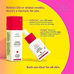 Drunk Elephant A-Passioni Retinol Anti-Wrinkle Cream. Brightening, Restorative and Vegan Face Cream with Vitamin F (30 mL / 1 Fl Oz)