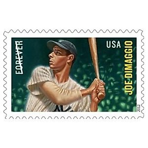 Joe Dimaggio U.S. Forever Sheet of 20 Forever Stamps Scott 4697