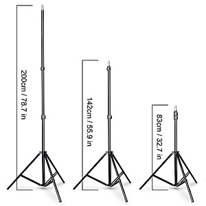 SLOW DOLPHIN Photo Background Support System with Backdrop Stand Kit, 100% Pure Muslin 6.5 Ft x 10 Ft (White/Black) Backdrop,Clamp, Carry Bag for Photography Video Studio