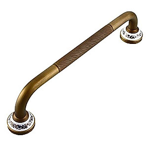 CRODY Bath Wall Attachment Handrails Grab Bar Rails Bathroom Shower Bathroom Grab Bar,Wall Mounted Straight Towel Rack,Shower Room Safety Handrail