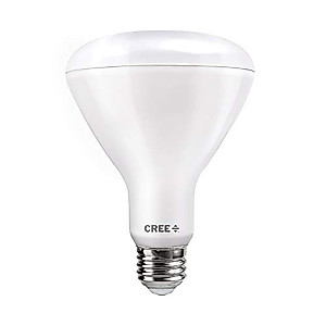 Cree Lighting BR30-65W-40K-U1 Pro Series BR30 Indoor Flood 65W Equivalent LED Bulb (Dimmable) 655, Cool White