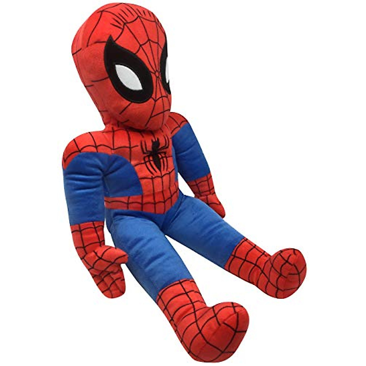 Jay Franco Marvel Super Hero Adventures Toddler Spiderman Plush Stuffed Pillow Buddy - Super Soft Polyester Microfiber, 20 inch (Official Marvel Product)