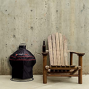 Kamado Joe Jr. 13.5-inch Junior Grill Cover + Big Block XL Lump Charcoal + Fire Starters Bundle