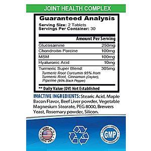 Calcium Supplement for Cats - PET Joint Health Complex with Turmeric - Dogs and Cats - MSM GLUCOSAMINE - Immune Boost - cat chondroitin glucosamine - 1 Bottle (60 Tablets)