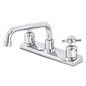 Kingston Brass FB2131DX Concord 8" Centerset Kitchen Faucet, Polished Chrome