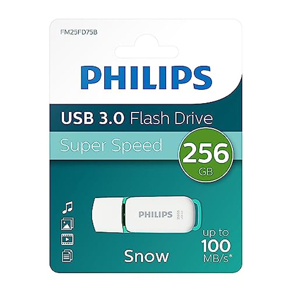 PHILIPS 128GB Snow USB 3.0
