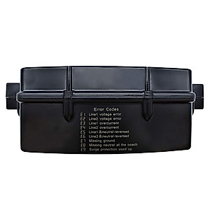 Power Watchdog PWD50-EPO-H, Bluetooth Surge Protector with Auto Shutoff, 50 Amp, Hardwired