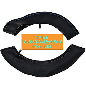 18x8.50-8/18x9.50-8 Inner Tube Replacement for Mowers, Hand Trucks, Wheelbarrows, Carts, Premium Lawn and Garden Inner Tube (2-Pack)
