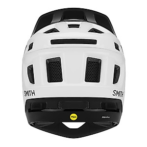 SMITH Mainline MTB Cycling Helmet – Downhill Certified Adult Enduro Mountain Bike Helmet with Koroyd + MIPS Technology – Lightweight Impact Protection for Men & Women – White/Black, Medium