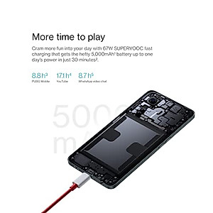 OnePlus Nord N30 5G | Unlocked Dual-SIM Android Smart Phone | 6.7" LCD Display | 8 +128GB | 5000 mAh Battery | 50W Fast Charging | 108MP Camera | Chromatic Gray