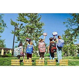 uninni Airplane Kids Backpack Set for Age 5+, with Insulated Lunch Bag and Cute Pencil Case, Lightweight, School and Travel Storage Organizers for Boys and Girls