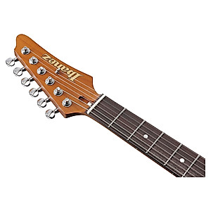 Ibanez AZ2204N Prestige 6-String Electric Guitar (Antique White Blonde, Right-Handed) with Case