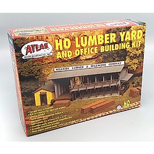 HO KIT Lumber Yard & Office