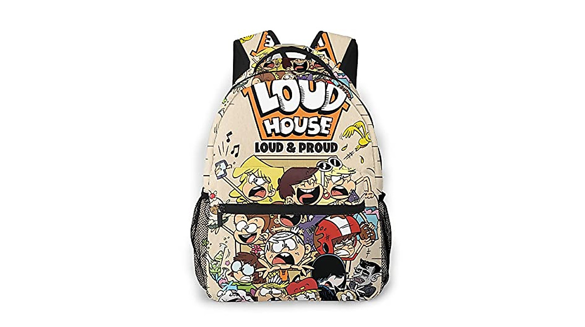 The Loud House Cartoon Backpack | School, Travel & Hiking