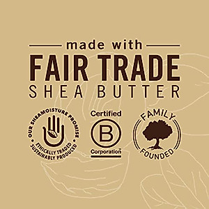 Shea Moisture Raw Shea Butter Shampoo and Conditioner Set, Deep Moisturizing with Sea Kelp & Argan Oil, Sulfate Free & Silicone Free, Curly Hair Products, Family Size, 13 Fl Oz (Pack of 2)