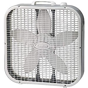 Lasko, White Air Circulating Box Fan 20 INCH